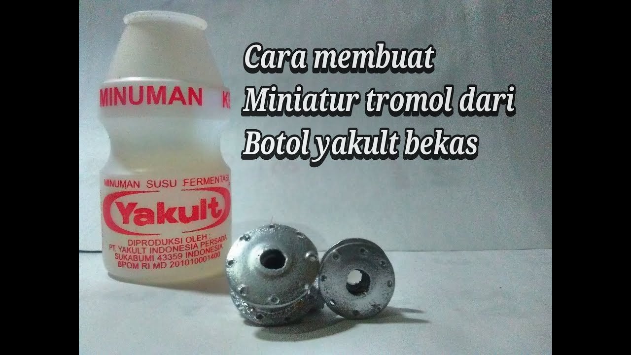 Cara membuat miniatur tromol - YouTube