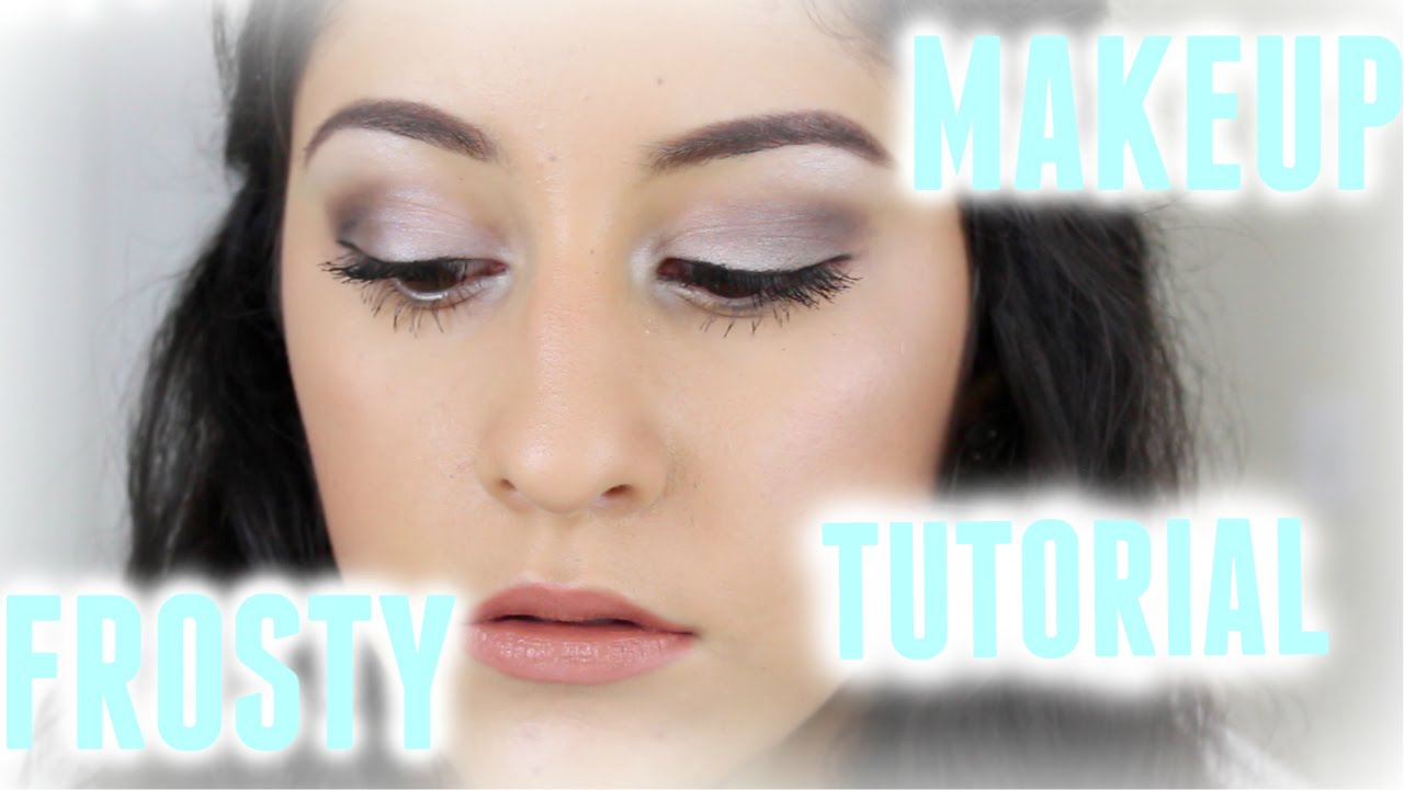 Frosty Winter Makeup Tutorial 2016!! - YouTube