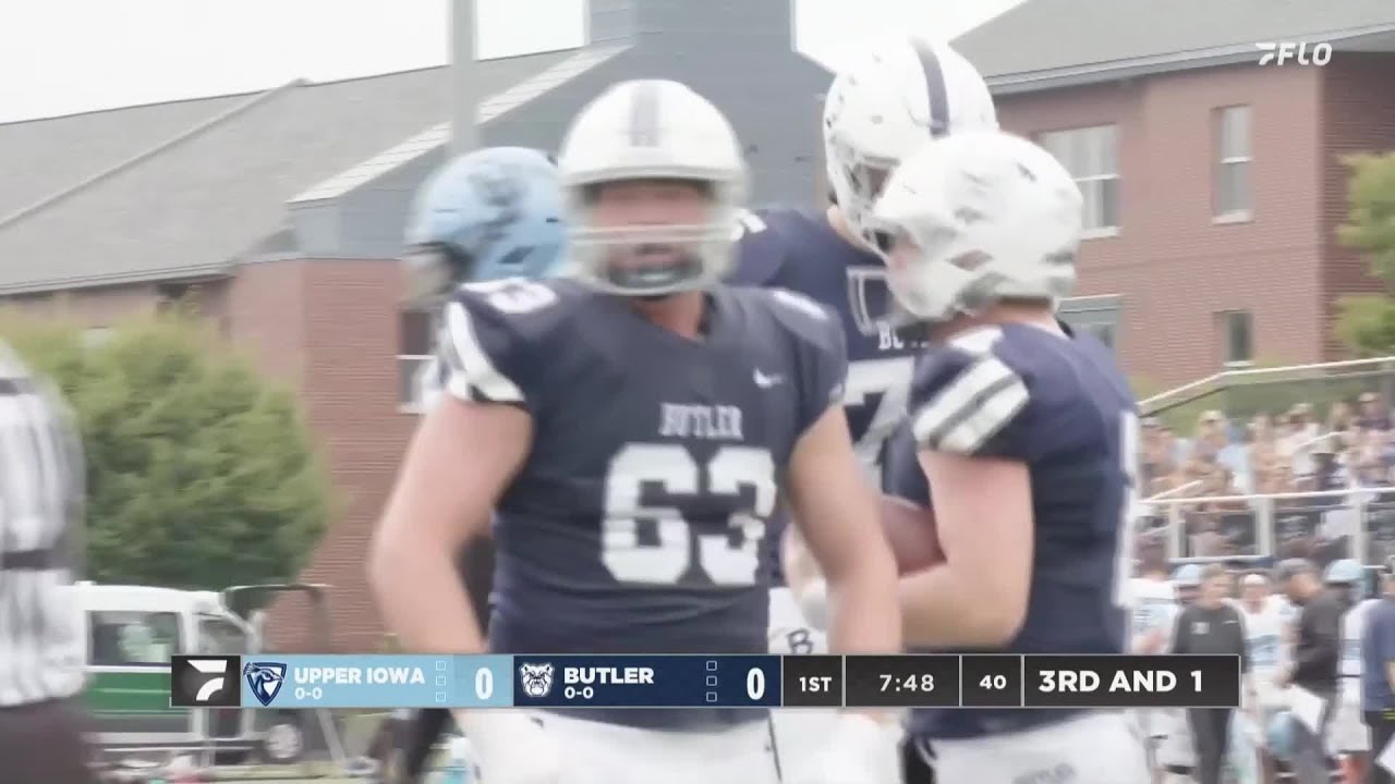 Highlights: Upper Iowa vs Butler | 2024 Butler Football - YouTube