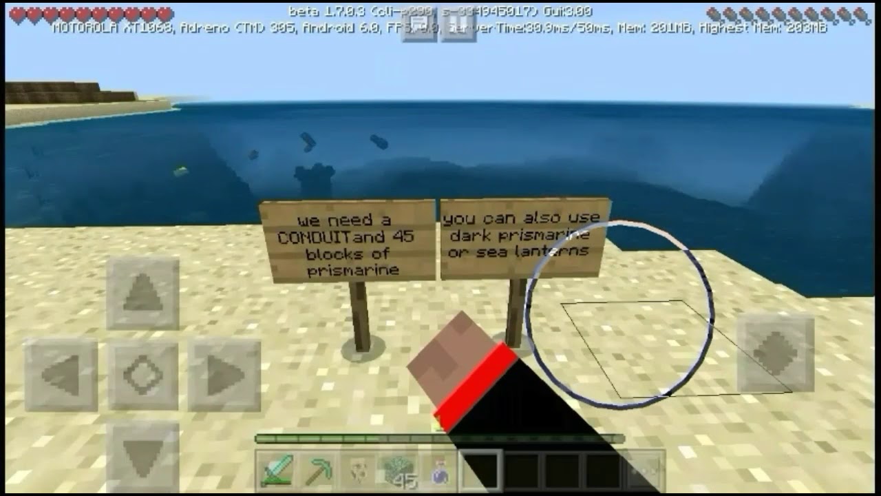 * How to make the CONDUIT structure | Minecraft info - YouTube