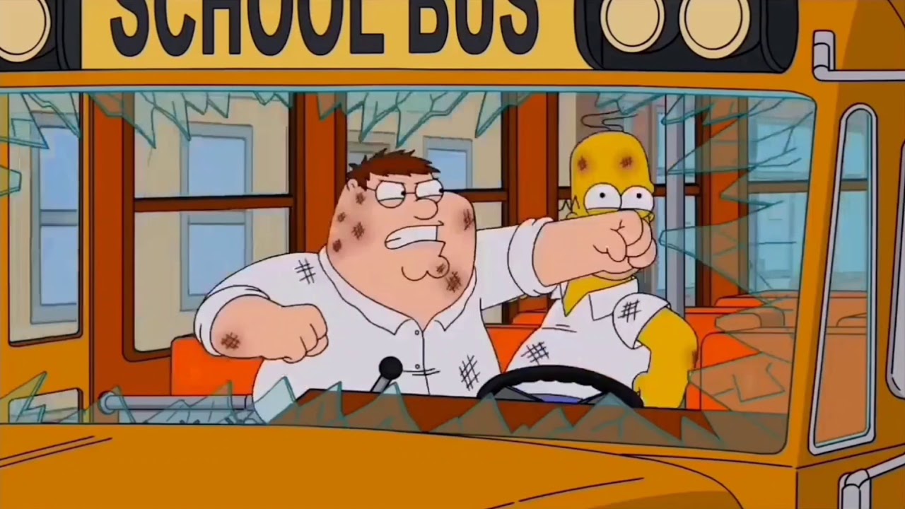 Homer Simpson VS. Peter Griffin 1 minute - YouTube