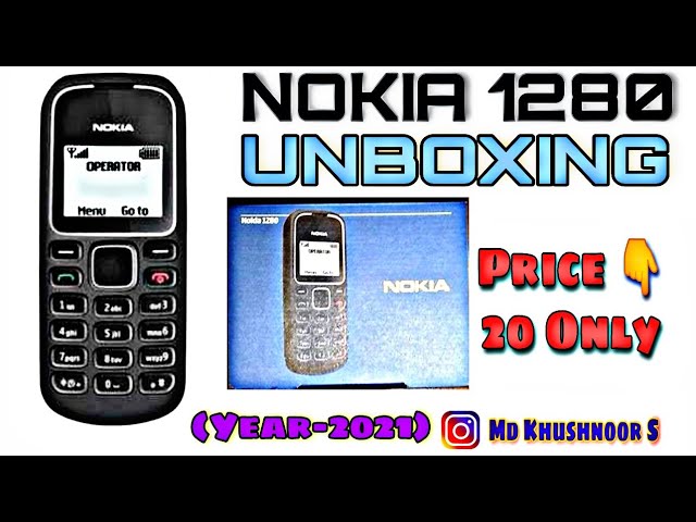 Nokia 1280 Blue