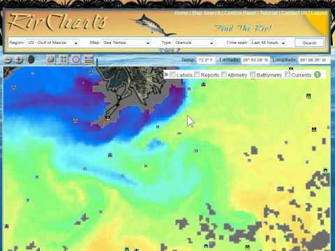 RipCharts Sea Surface Temperature Tutorial - YouTube