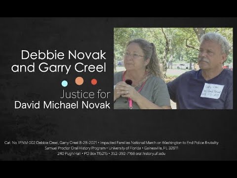 An interview with Debbie Novak and Garry Creel, August 28, 2021. - YouTube