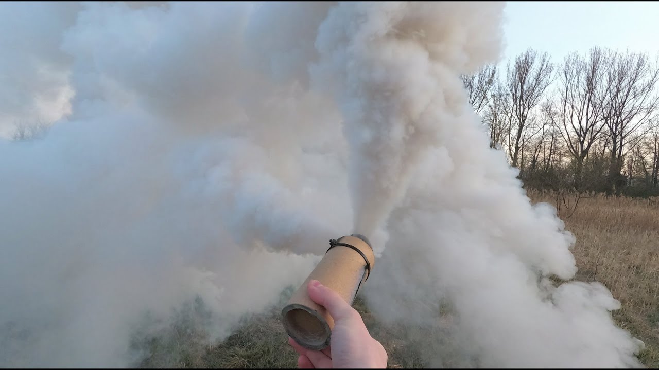 Homemade LEGENDARY white SMOKE BOMB 200g - YouTube