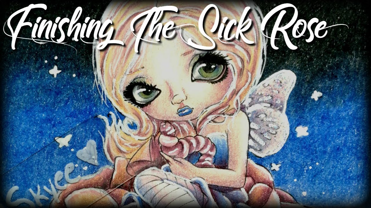 Adult Coloring (Part 2) Finishing Jasmine Becket-Griffith's 'The Sick ...