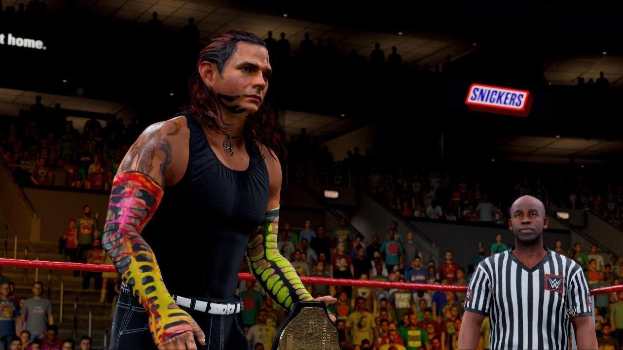 WWE 2K23 Jeff Hardy vs Kane - YouTube