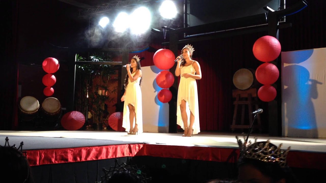 Kalia Wasson and Taylor Matas Sing Hero Live - YouTube