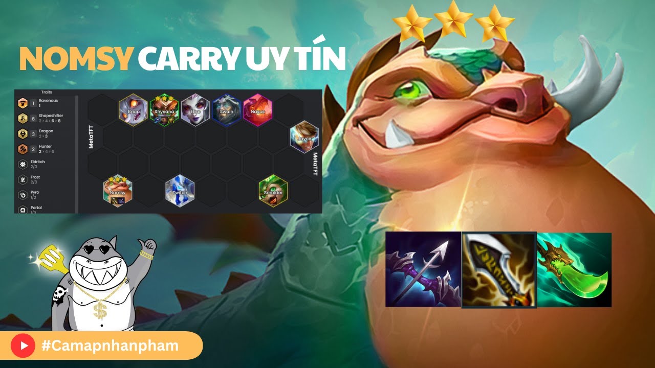 Nomsy Carry Leo Rank Cực Ngon Bản 14.17 ! Mà Ít Bị Tranh - YouTube