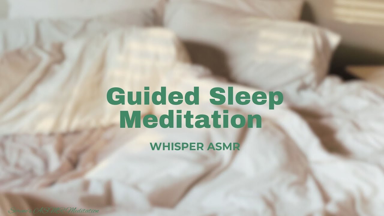 Sleep Guided Meditation - Whisper ASMR 🌙 - YouTube