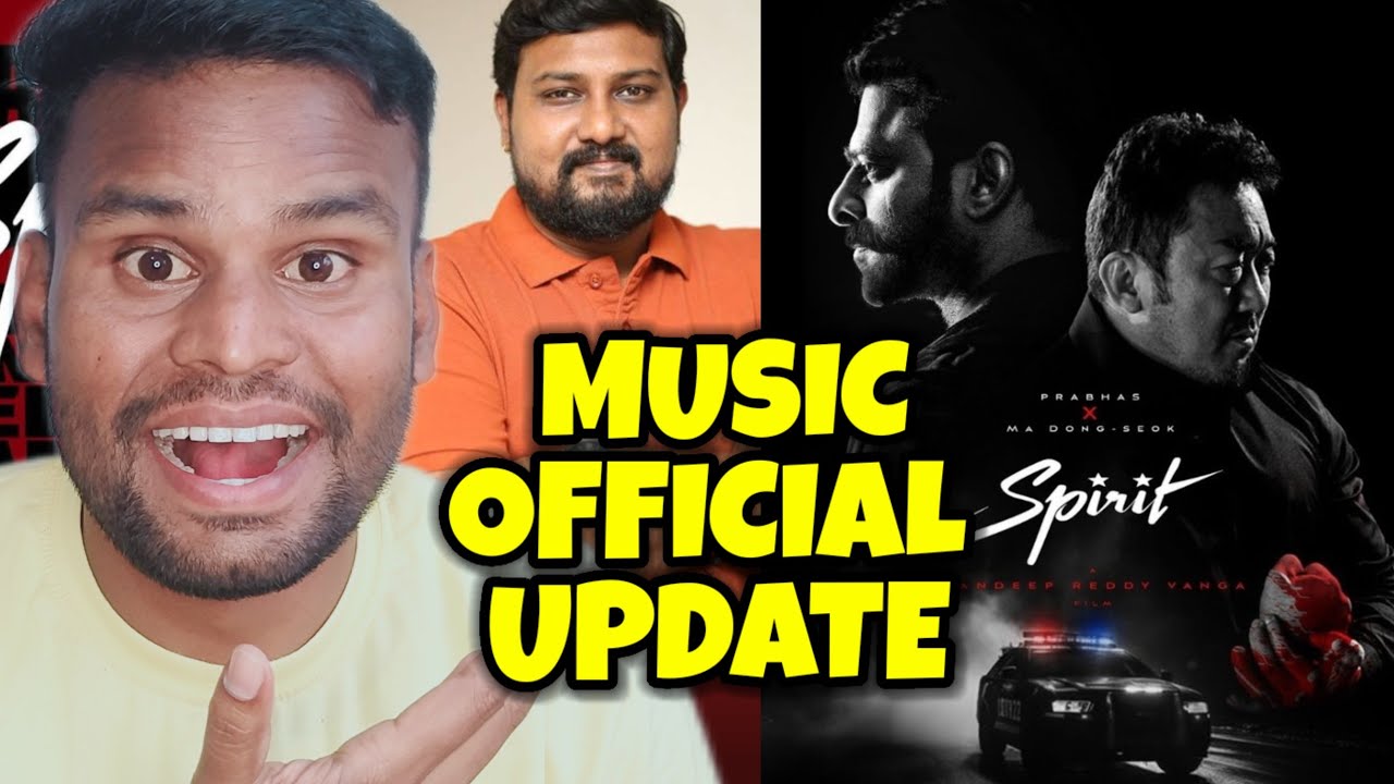 OFFICIAL - Spirit Music Update By Music Director | Shooting Update | Prabhas | Sandeep Reddy ...