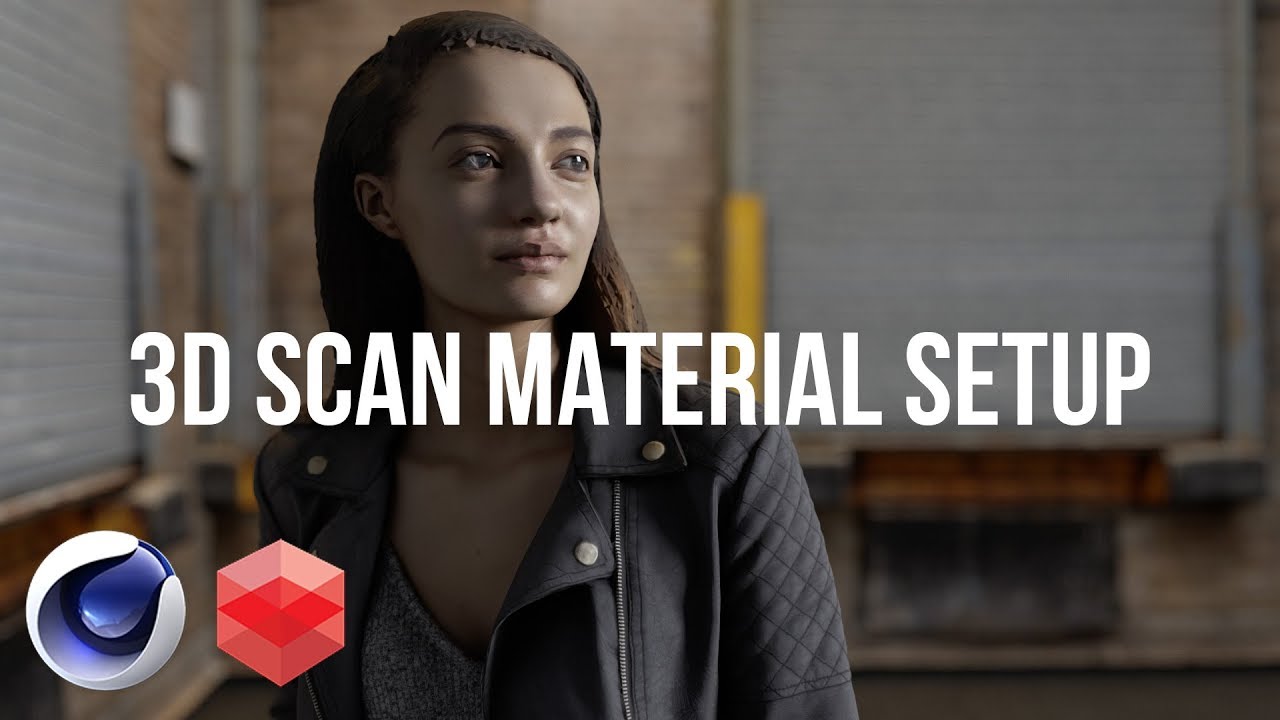 Setup 3D Human Scans | Cinema 4D Physical and Redshift - YouTube