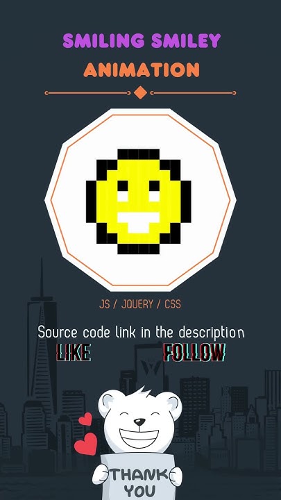Learn To Animate A Smiley With Code Javascript Shorts Html Css Coding Youtube