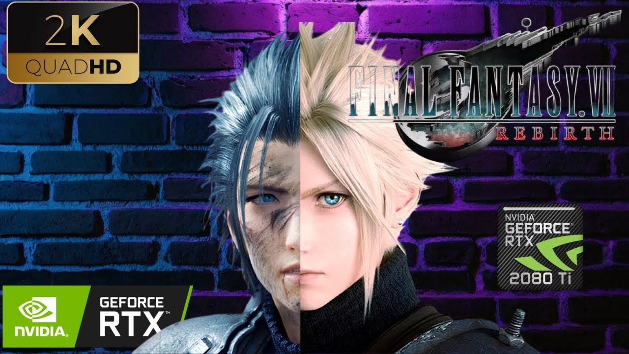 FINAL FANTASY 7 REBIRTH CONFIG: RYZEN 9 5950X /64GB RAM/ 2080TI/ I ...
