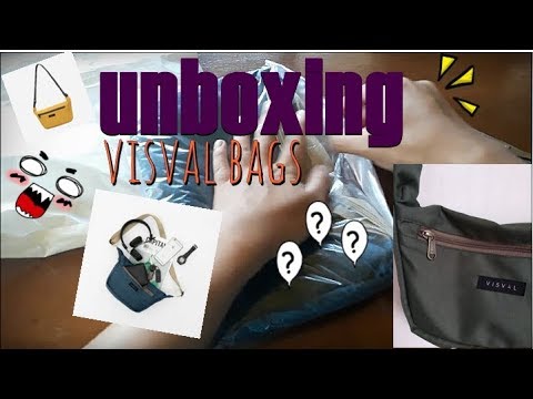 UNBOXING VISVAL BAG WALKER SERIES - YouTube