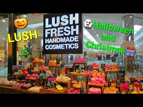 LUSH Christmas Shopping ( 12 Oaks ) Novi, Michigan 🛁😊 PART 1 - YouTube