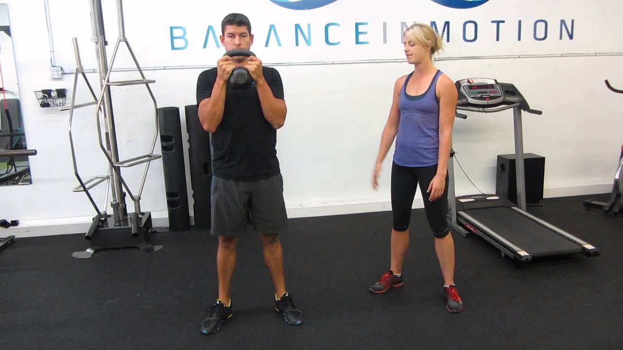 Goblet Squat tutorial - YouTube