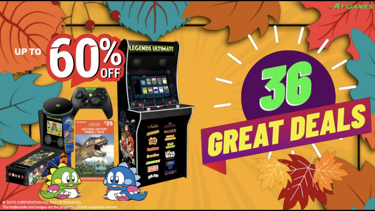 AtGames October Sale NOW LIVE! These deals aren’t tricks, they’re ...