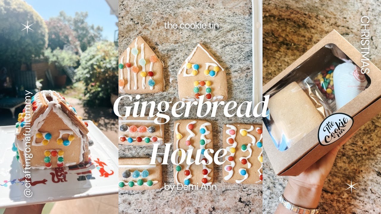 Christmas Gingerbread House / The Cookie Tin - YouTube