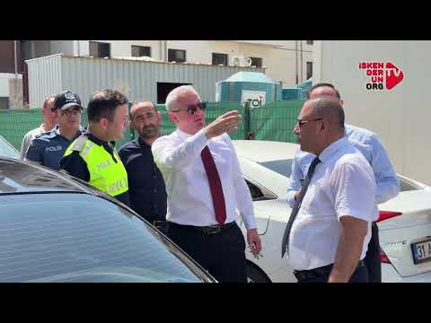 İskenderun'da Festival Güvenliği, Trafik Tedbirleri İncelendi...