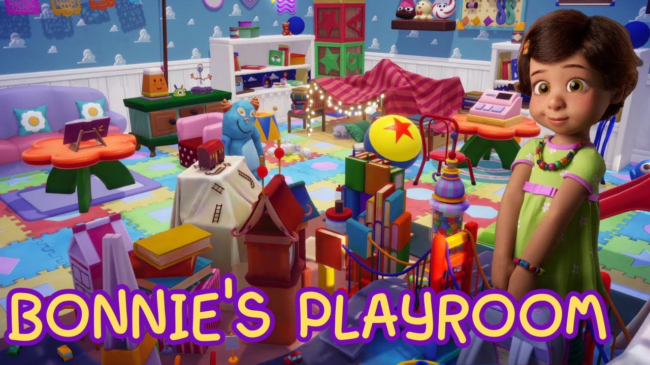 Bonnies Playroom | Speed Build | Disney Dreamlight Valley - YouTube