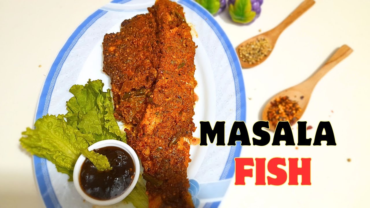 Masala Fish Fry |Baked Masala fish recipe|Lahori Fish Restaurant Style ...
