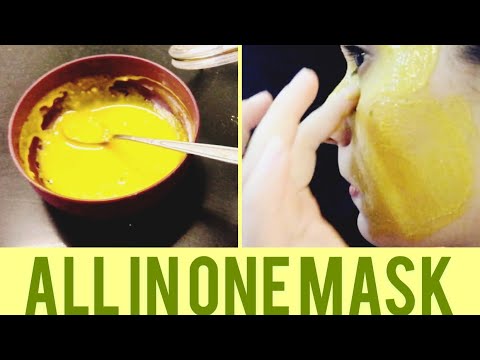 All In One Face Mask For Glowing skin 100% Work |Instant Results ...