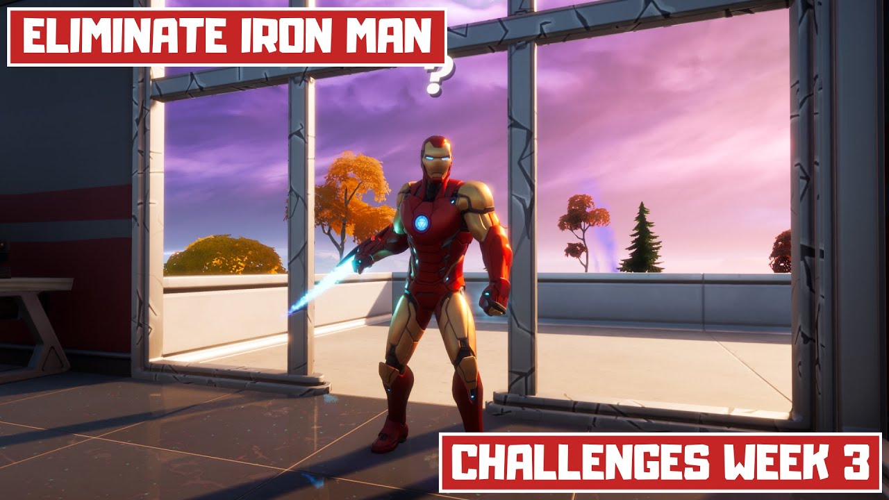Eliminate Iron Man at Stark Industries in Fortnite Chapter 2 Season 4 ...