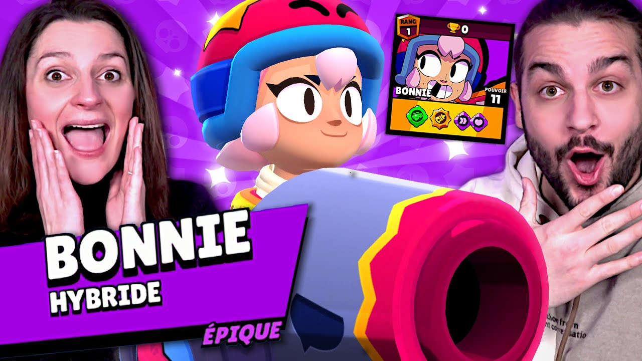 ON JOUE AVEC BONNIE LE NOUVEAU BRAWLER EPIQUE ! MISE A JOUR BRAWL STARS ...