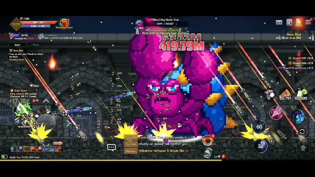 Slime Hunter × Boss Raid Carpet Bomber - YouTube