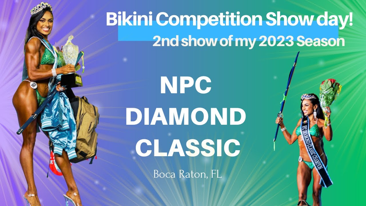 SHOW DAY VLOG | Self-Coached BIKINI OVERALL WIN | Peak Week, Diet | NPC ...