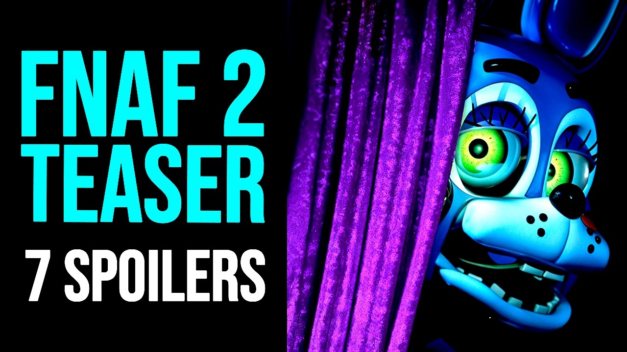 FNAF 2 LA PELICULA: 7 SPOILERS del PRIMER TEASER - YouTube