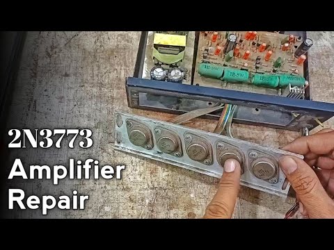 2N3773 amplifier repair | 2n3773 trangister emplifier | 2n3773 ...