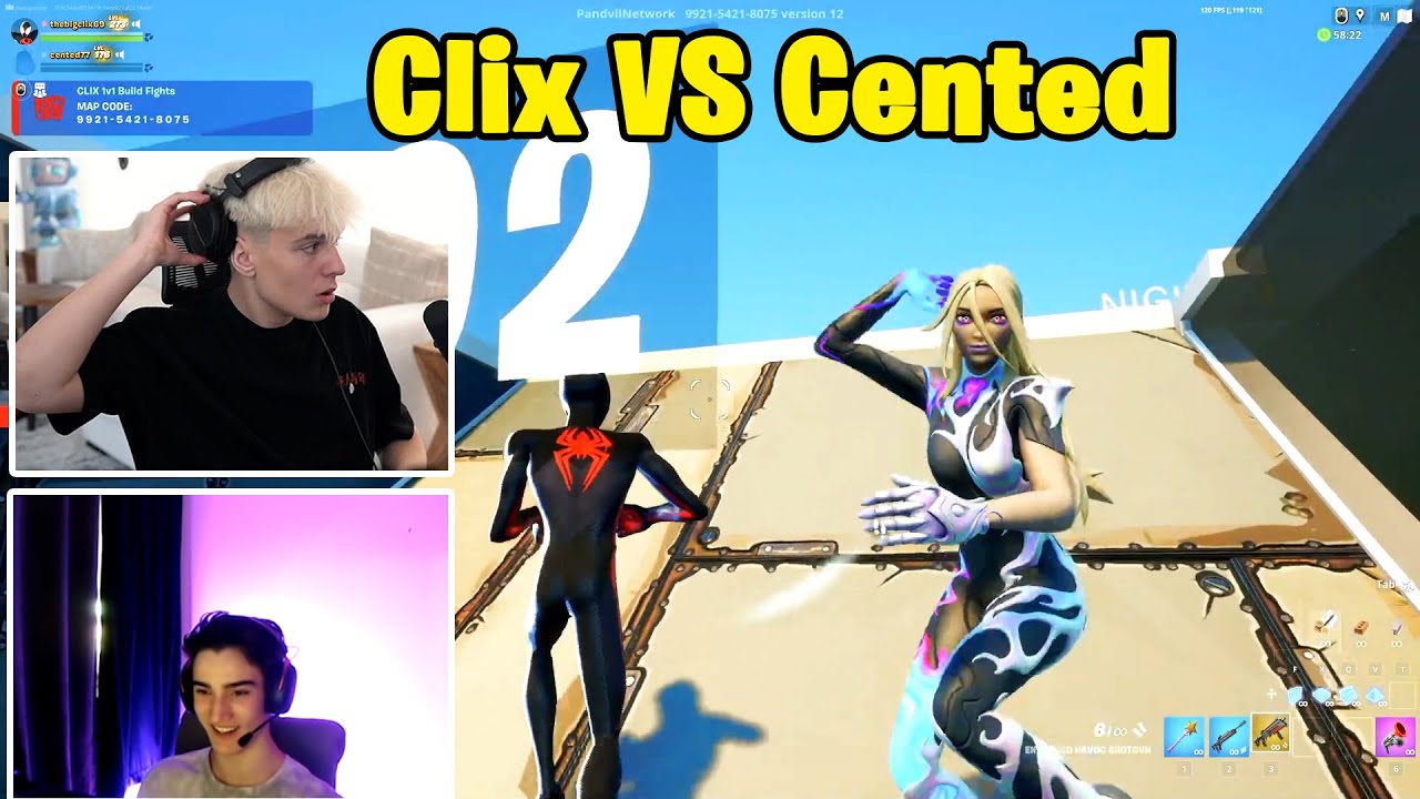Clix VS Cented 1V1 TOXIC Buildfights! - YouTube