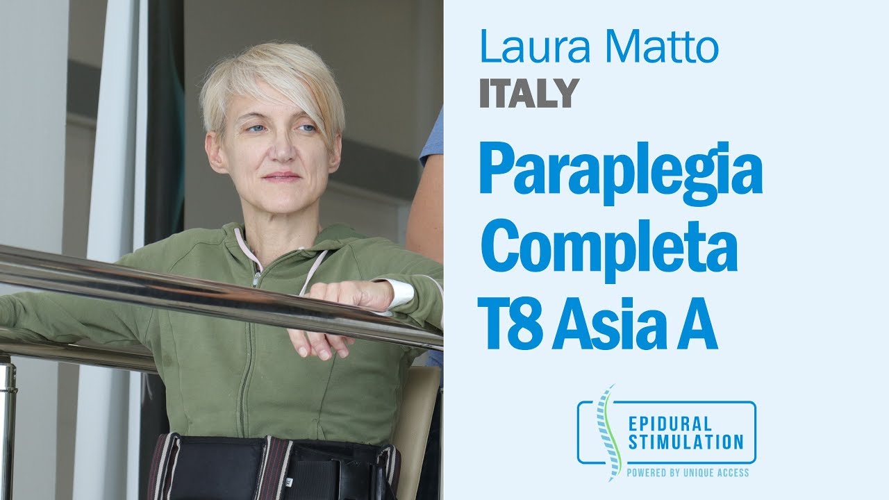Paziente con lesione del midollo spinale T7-T8, Laura dall'Italia ...