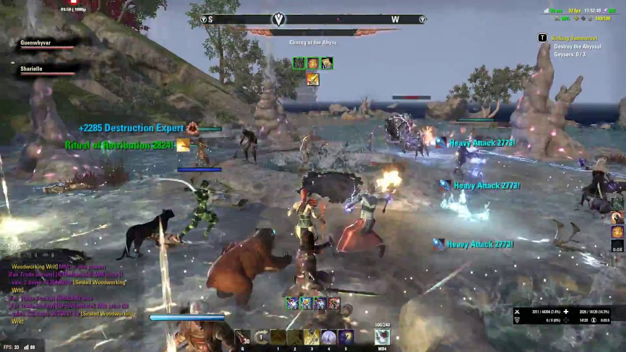 Abyssal Geyser Welkin - Elder Scrolls Online - YouTube