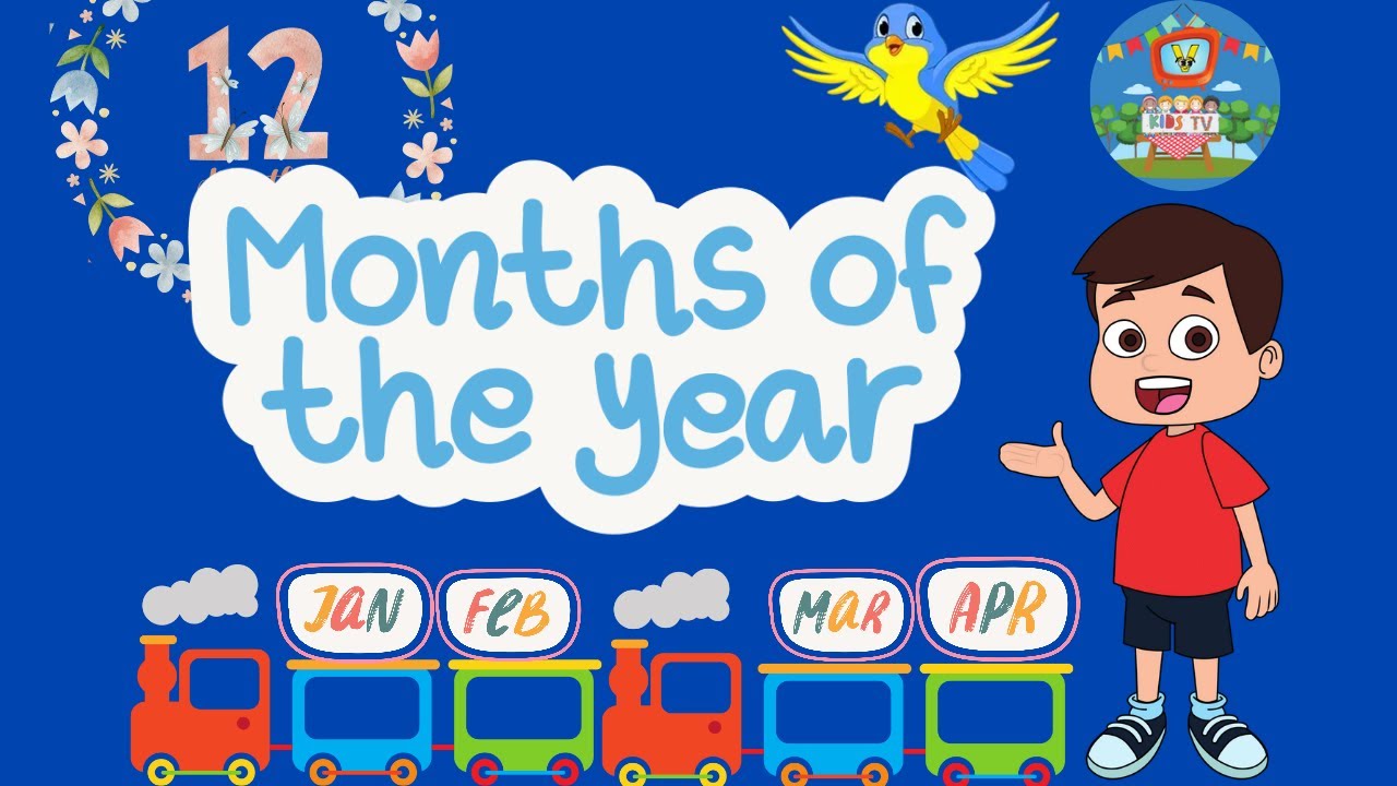 Learn 12 Months of the Year | Months of the Year for Kids | Preschool ...