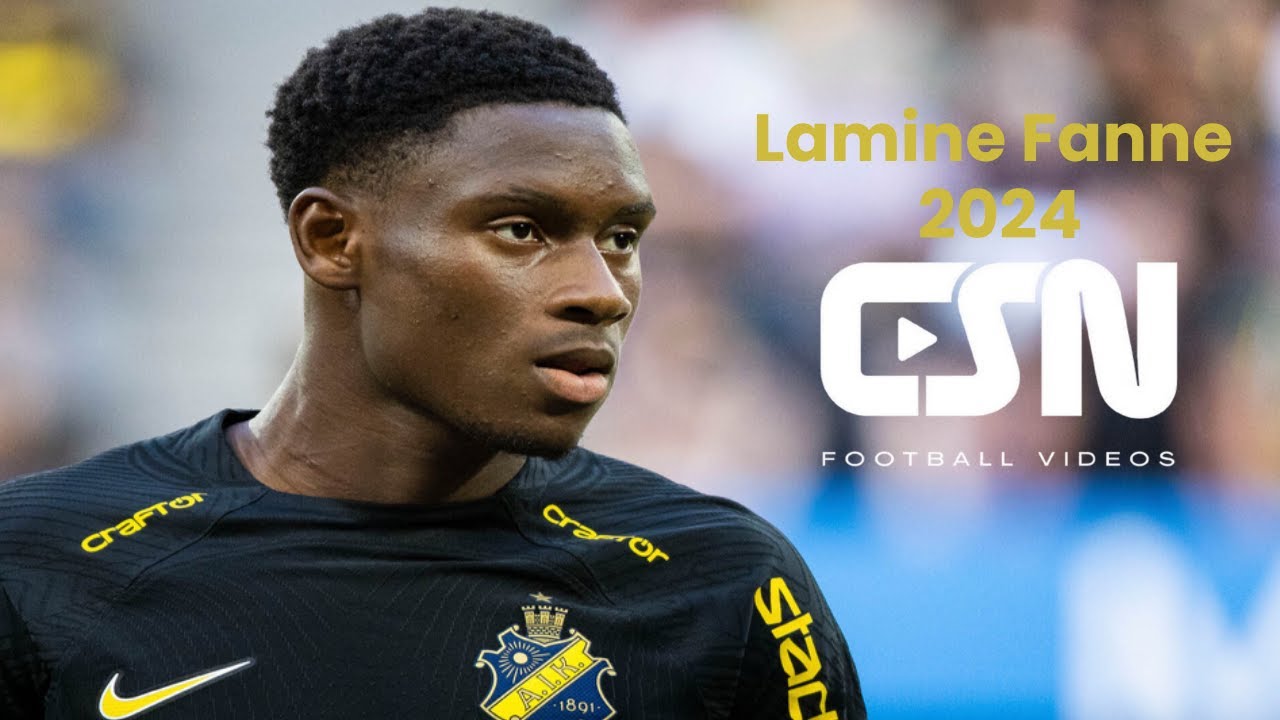 Lamine Fanne (AIK Fotboll)- Skills, Tackling & Passing 2024 | HD - YouTube