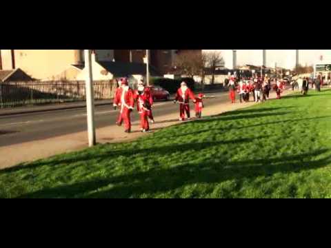 Aberdeen Santa Fun Run 2011 - YouTube