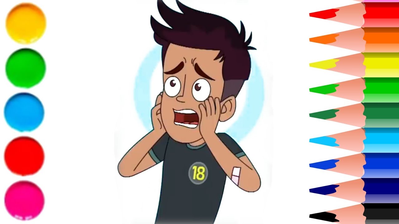 Chiku drawing / How to draw chikoo aur Bunty cartoon step by step ...