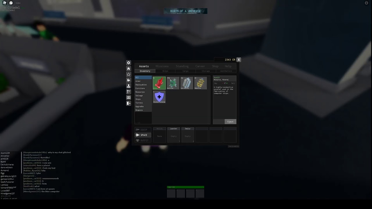 Screwing around in Roblox stream, but I have a mic (Game: StarScape ...