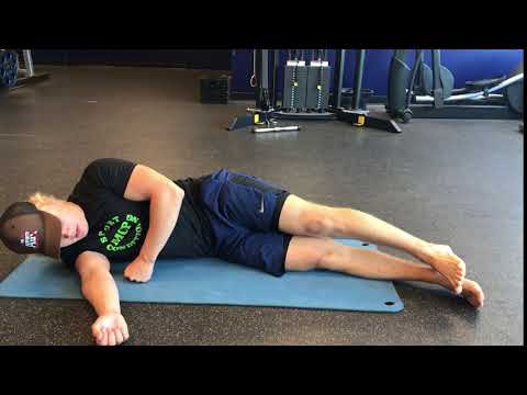 Side Lying Socket Drill (SL Hip: ABD, Ext. Rot., Int. Rot., ADD) - YouTube