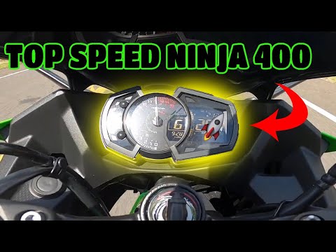 TOP SPEED NINJA 400 ORIGINAL ULTRAPASSANDO 200KM/H #topspeed #ninja400 #kawasaki #salvador - YouTube