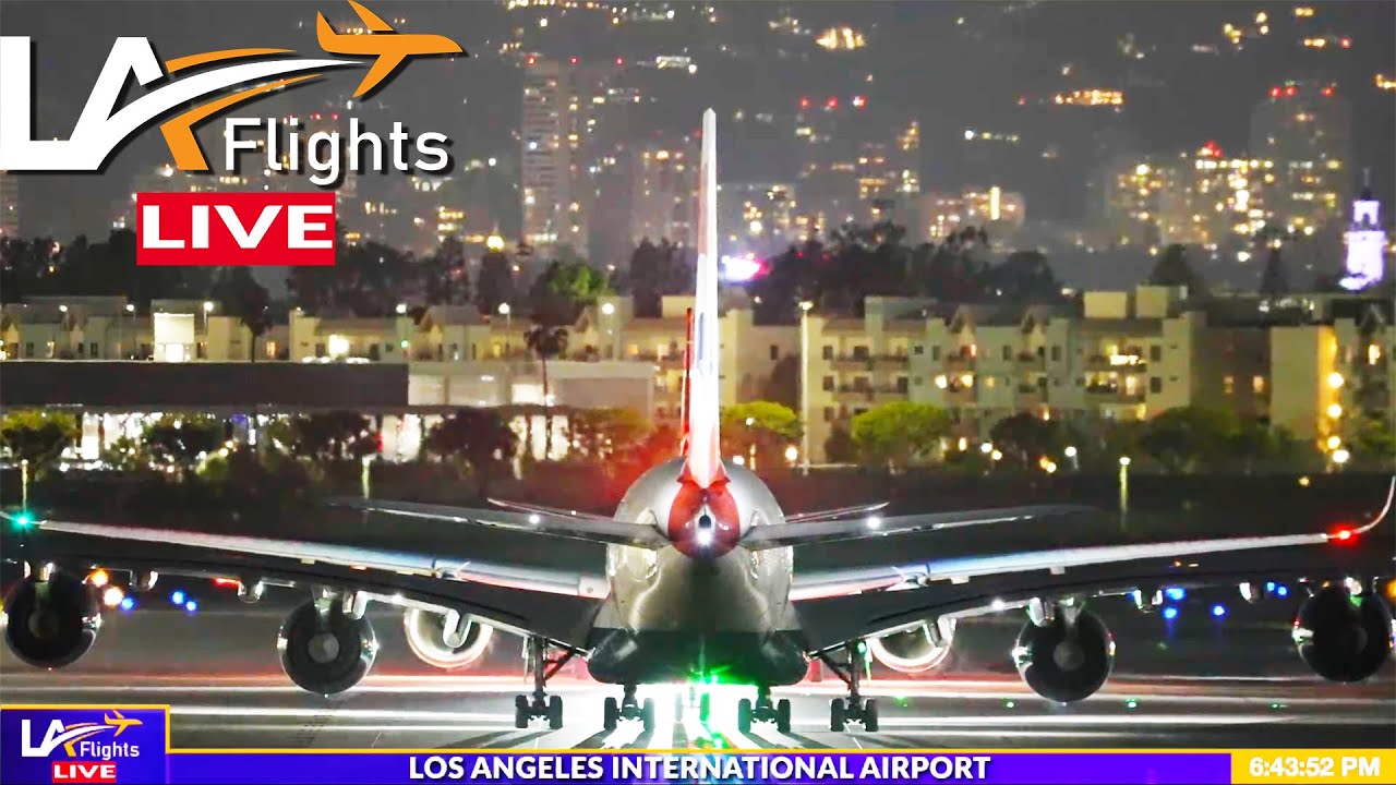 🔴LIVE LAX Airport | LAX LIVE | LAX Plane Spotting - YouTube