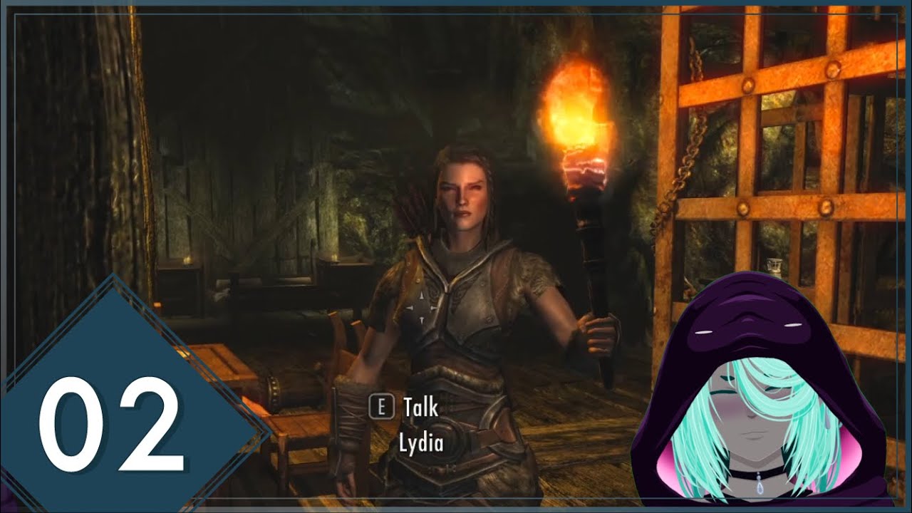 Lydia I´m back! | Skyrim - Part 2 - YouTube