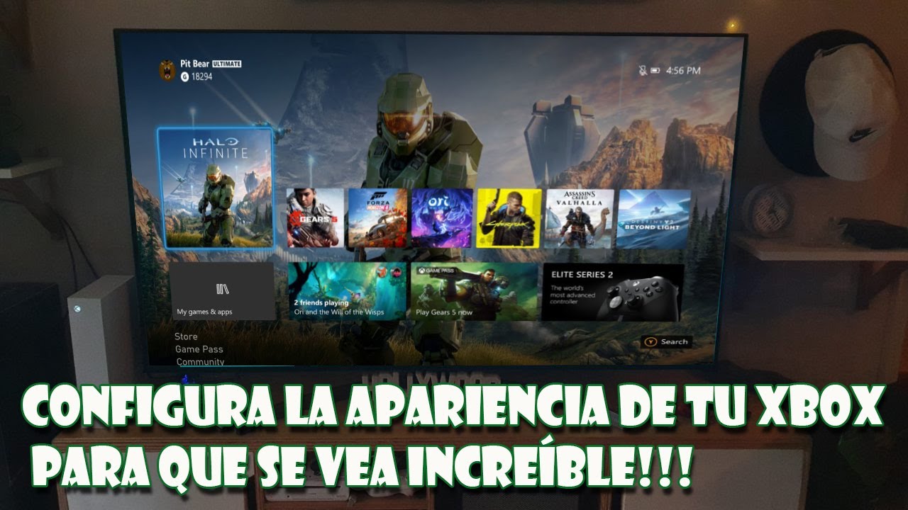 CÓMO DEJAR EL MENÚ DE TU XBOX SERIES S/X INCREÍBLE Y A TU GUSTO ...