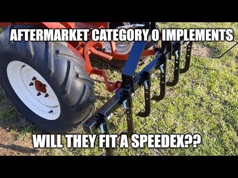 Impact Implements category 0 scarifier. Will it fit a Speedex Model ...