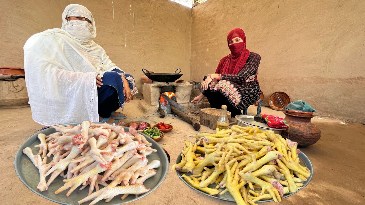 Chicken Ke Panje Murge Panje Ki Recipe Aur Kaise Saaf Kare | Chicken ...