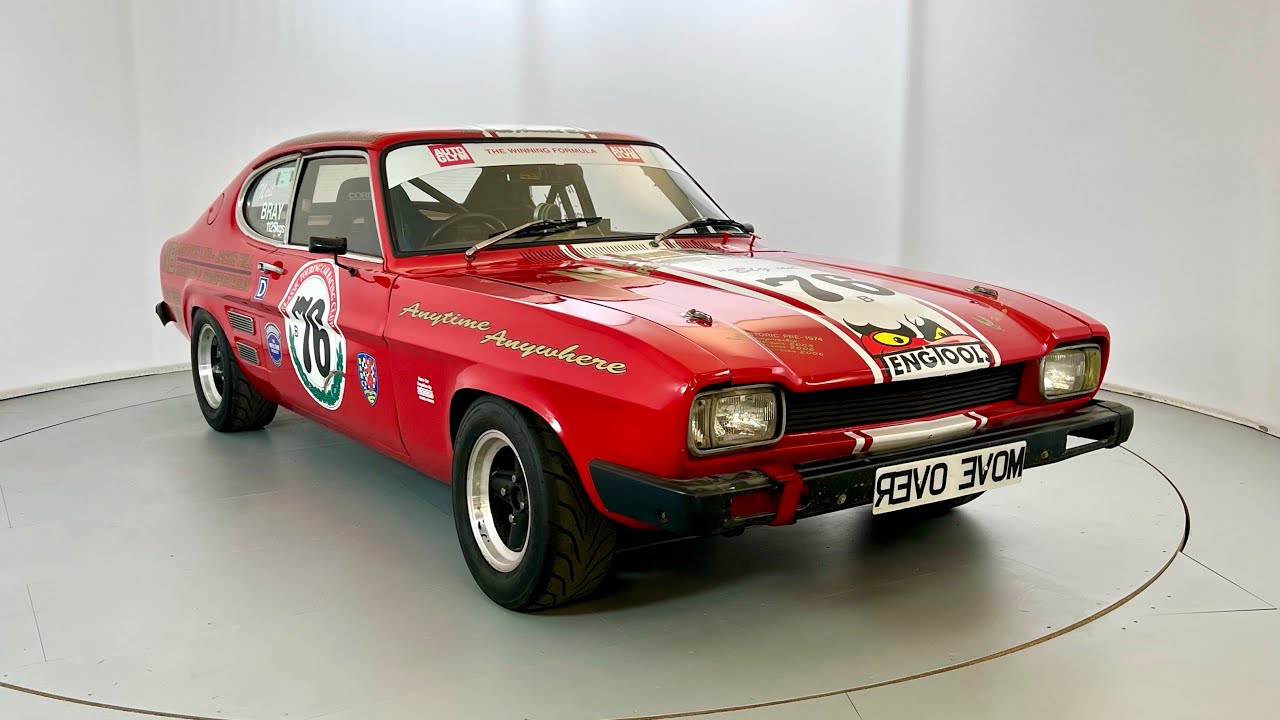 Ford Capri MK1 Race car - Classic touring car championship winner - YouTube