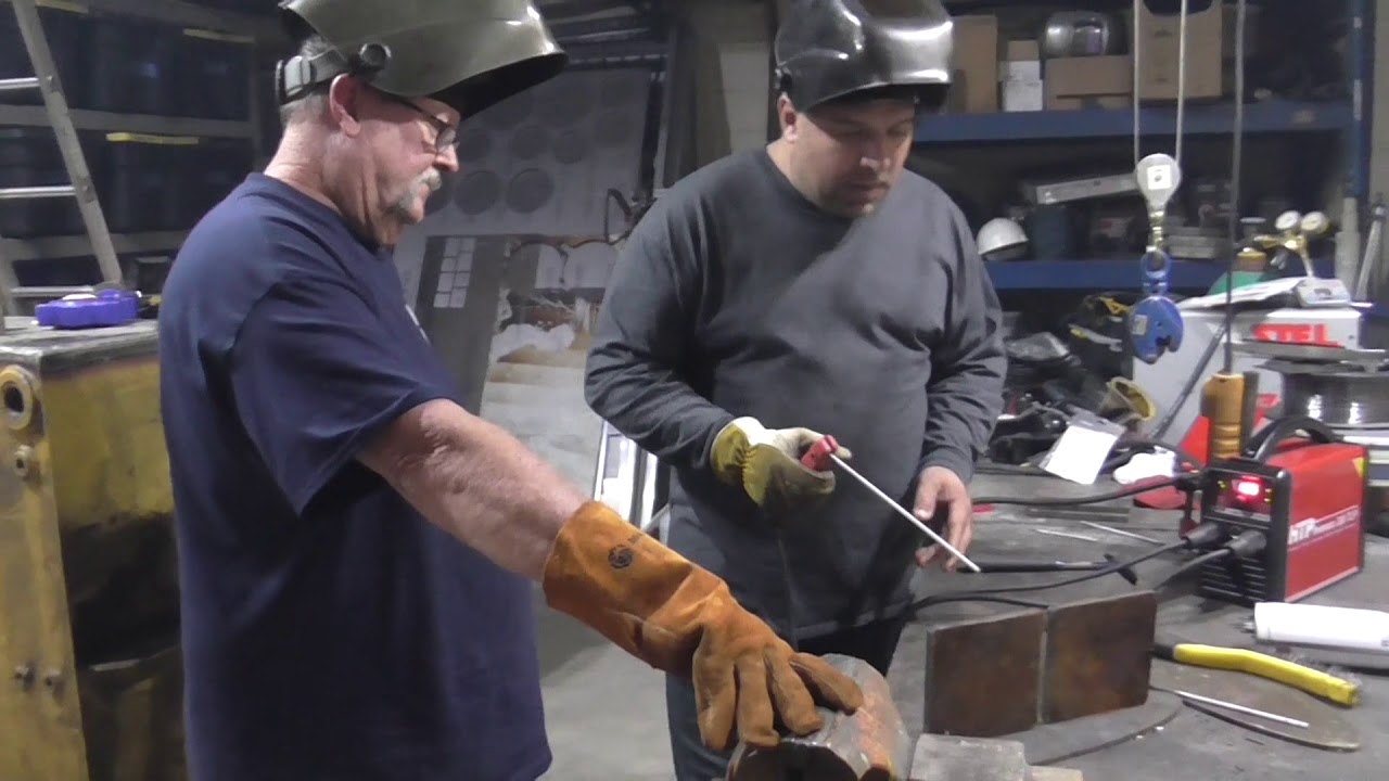 Jimbo visiting my shop - YouTube